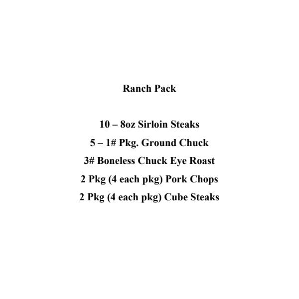 Ranch Pack - French’s Meat Shoppe